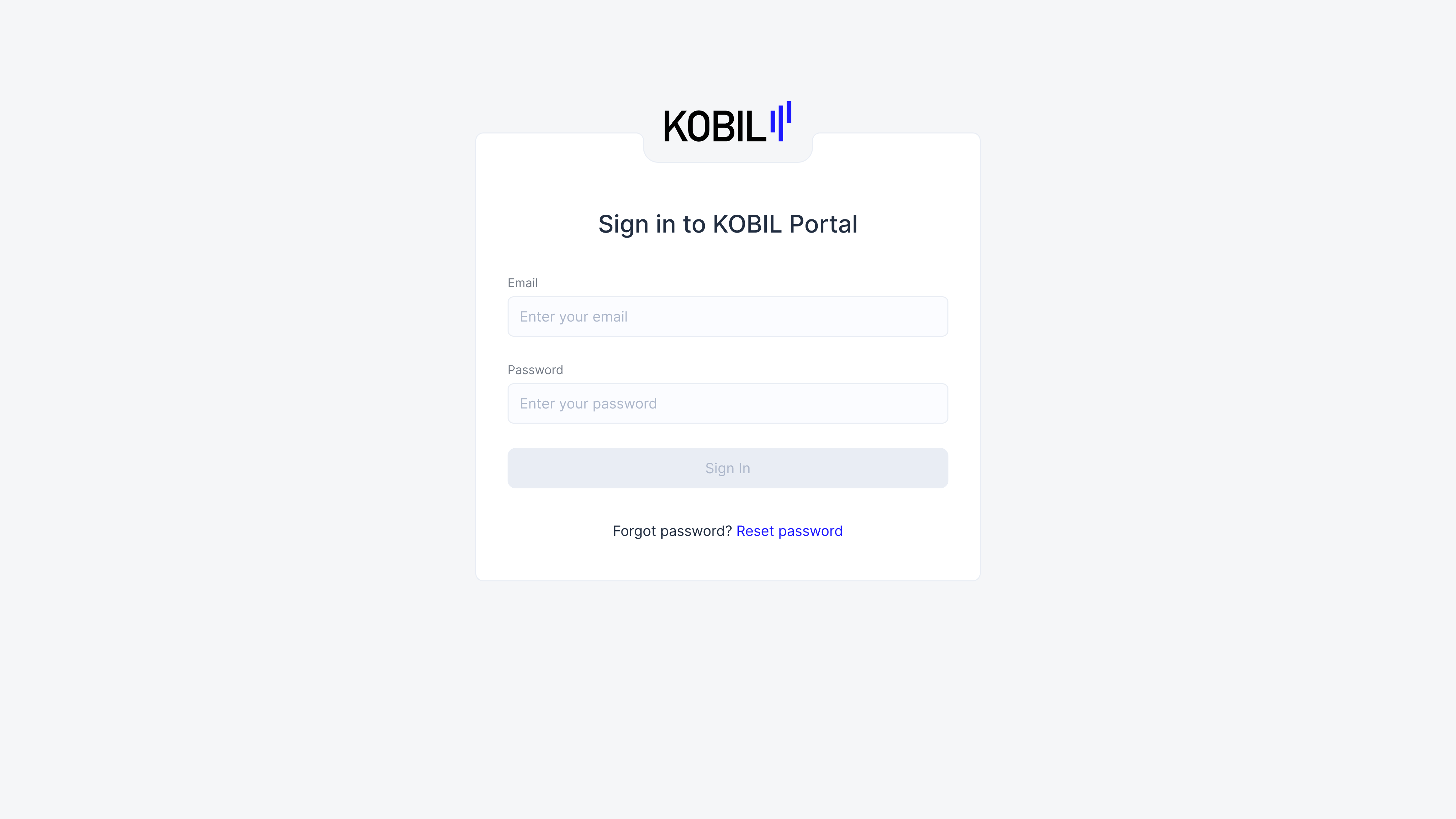 Login Kobil Cloud Documentation